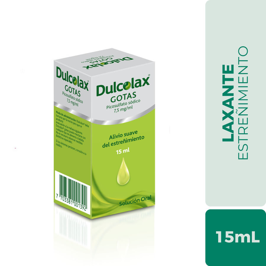 Laxante dulcolax 7,5 mg en gotas 15 ml - Pharmacys