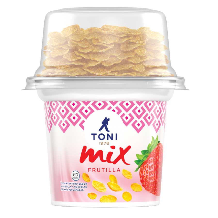 Yogurt toni mix fresa 190 g - Pharmacys
