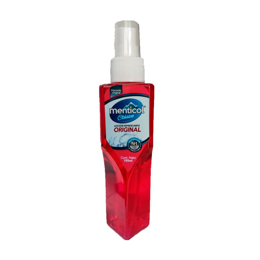 Loción refrescante de cuerpo menticol rojo spray 150 ml - Pharmacys