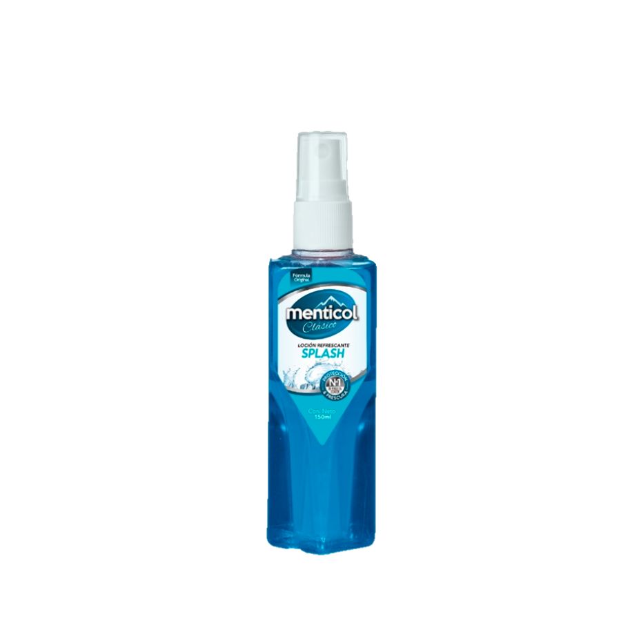 Loción refrescante de cuerpo menticol splash spray spray 150 ml - Pharmacys