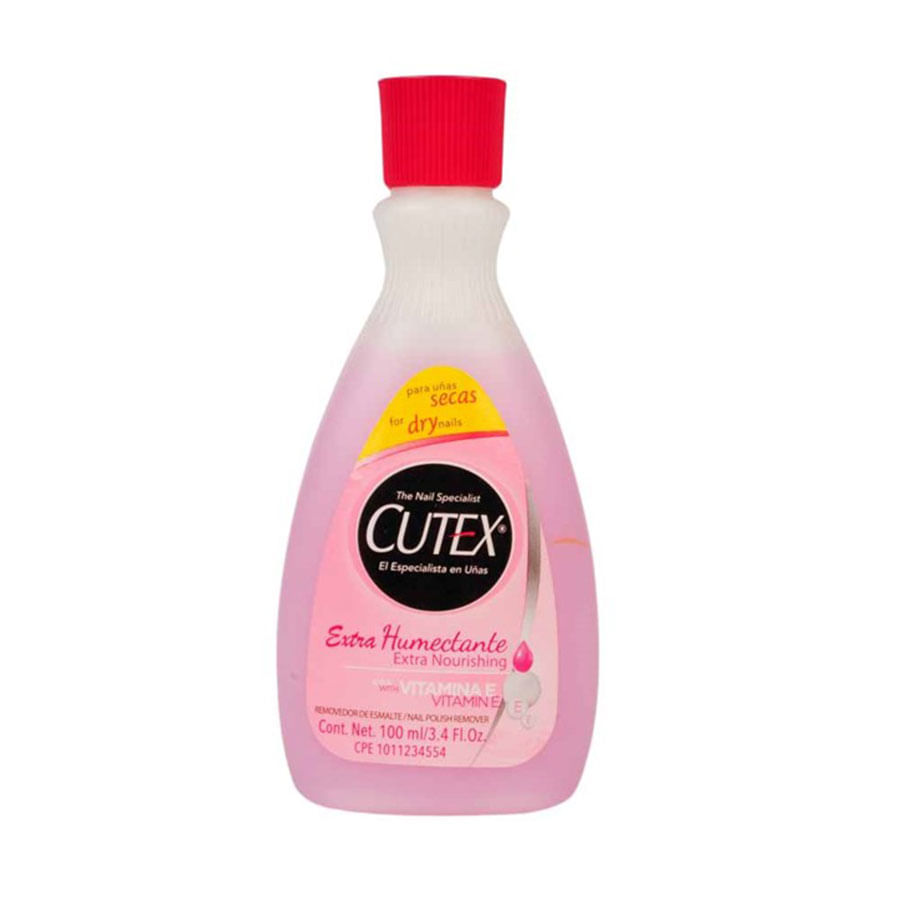 Quitaesmalte cutex exta-humectante 3.4 oz - Pharmacys