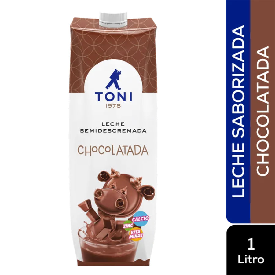 Leche toni saborizada chocolate 1lt - Pharmacys