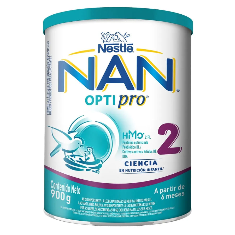 Leche nan-2 opti-pro hmox900gr - Pharmacys