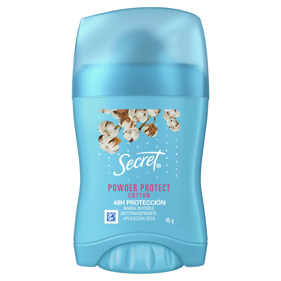 Desodorante secret powder protect en barra 45gr - Pharmacys