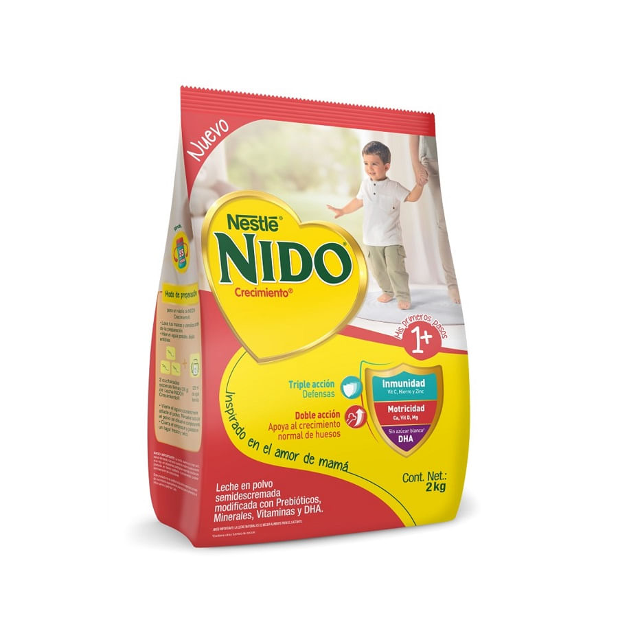 Fórmula infantil nido crecimiento en funda 2000 g - Pharmacys