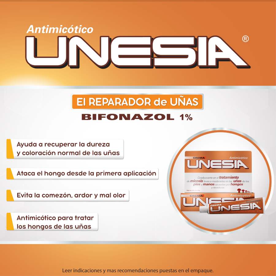 Unesia en crema 20 g - Pharmacys